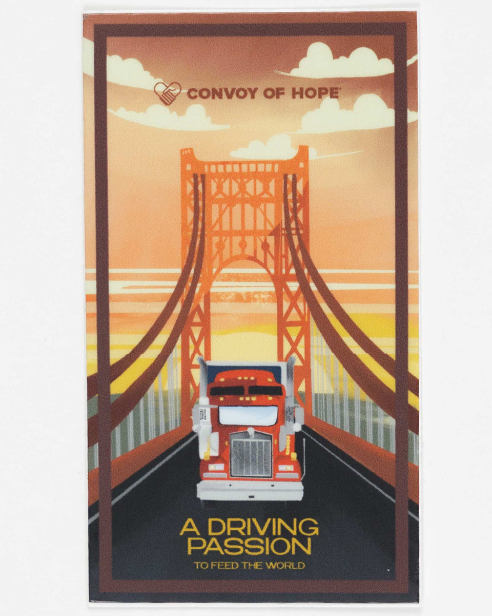 Bridge Scenery Truck Vinyl Sticker – Hope Supply Co.